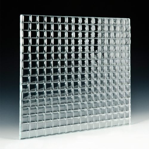 Convex Series Textured Glass designed and made by Nathan Allan Glass