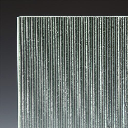 Linear Textured Glass Used For Dividers, Doors and Feature Walls